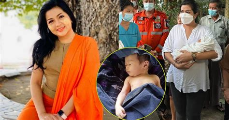 မွေးကင်းစ သမီးလေးကို ထပ်မံမွေးစားလိုက်ပြန်တဲ့ ပရဟိတ မင်းသမီးလေး ခိုင်နှင်းဝေ Myanmarload