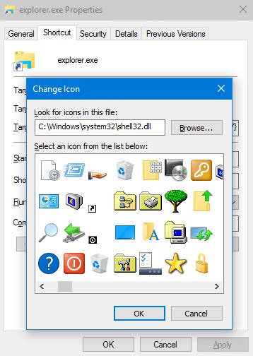 Windows 10 Icon Dll At Collection Of Windows 10 Icon