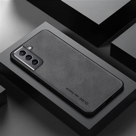 Стильный на коже чехол для Samsung Galaxy S22 (Самсунг Галакси С22 ...