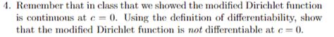 Solved 1 Remember That In Class That We Showed The Modified