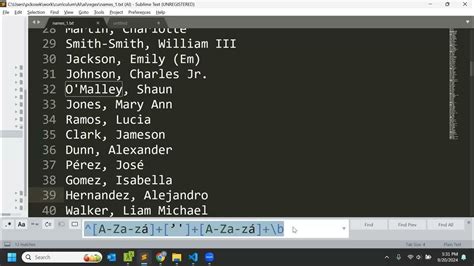 Regex Youtube