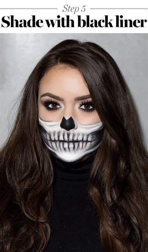 Skeleton Makeup Tutorial Step By Step Mugeek Vidalondon