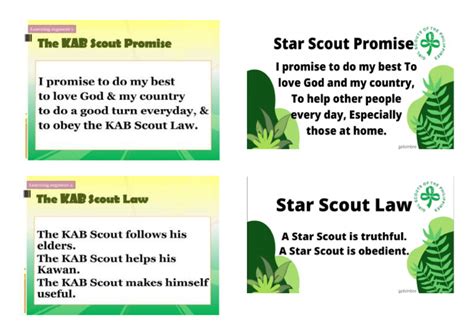 Kab Star Scout Promise And Law Pdf