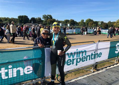 Minreet Kaur My First Open Water Mile At Swim Serpentine Outdoor