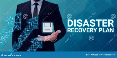 Writing Displaying Text Disaster Recovery Plan Business Concept Having Backup Measures Against