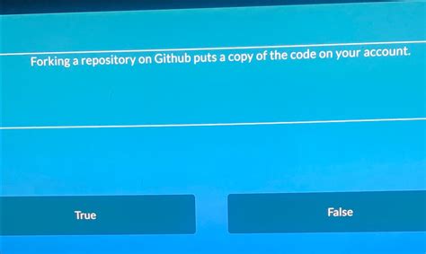 Solved Forking A Repository On Github Puts A Copy Of The