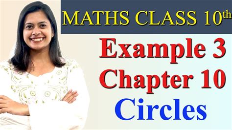 Example 3 Imp Question Chapter 10 Circles Maths Class 10 Ncert Youtube