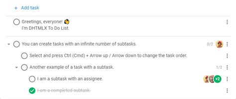 Dhtmlx To Do List Overview Dhtmlx Javascript To Do List Docs