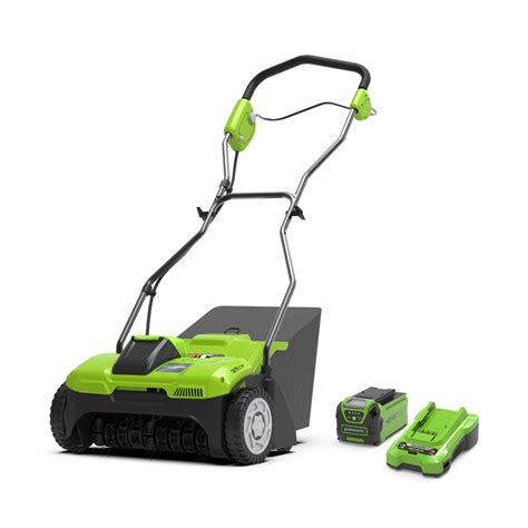 40v Cordless Dethatcher G40dt35 Buy Online At Greenworks