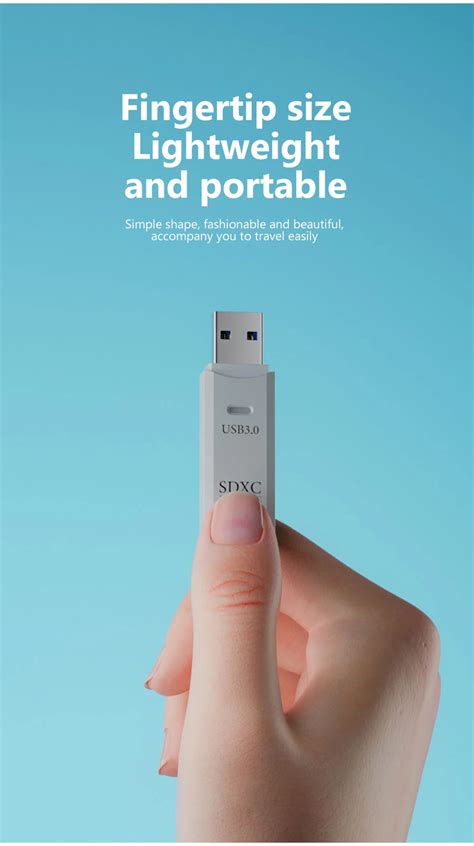 BENOSEM USB Micro SD Card Reader Gbps In SDXC Card Reader To USB Adapter TF Memory