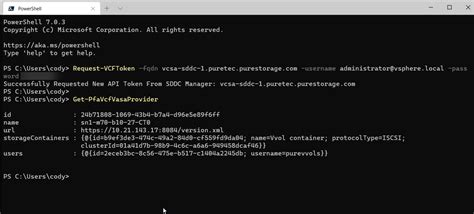Preparing For A Vvol Vmware Cloud Foundation Workload Domain With Powershell Cody Hosterman