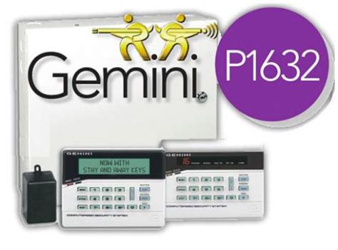 Napco Gemini P1632 Security Panel 32 Zones Authorized Alarm Systems