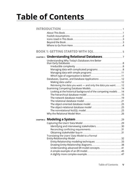 Sql All In One For Dummies 4th Edition