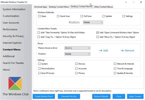 Personnaliser Le Menu Contextuel Clic Droit De Windows Malekal