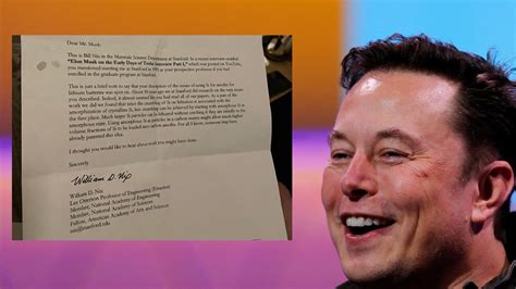 Elon Musk Gets Letter From Stanford Prof On Work He Mightve Done If He