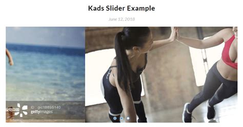 Responsive And Touch Enabled Slider Carousel For Wordpress Kads