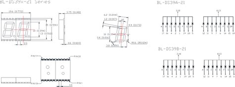 Smd Seven Segment Display 0 39 Inch 2 Digit Led Diode And Led Display