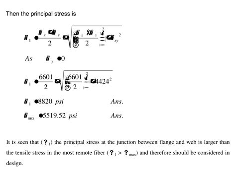 Ppt Understand Principal Stresses In Beams Powerpoint Presentation