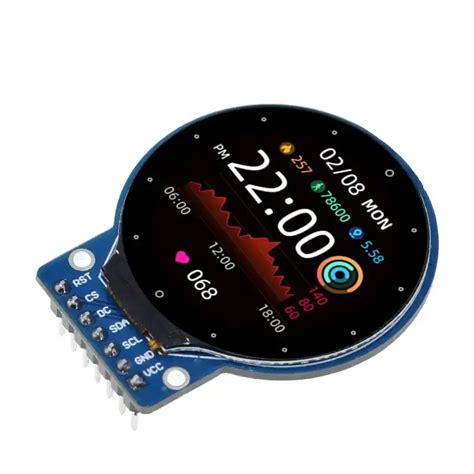 128 Inch Round Tft Lcd Display Module Buy For Arduino Rgb240240