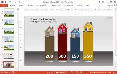 House Chart Slide Fppt
