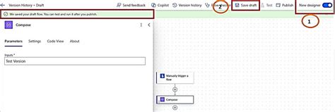 version history run history and limitations in power automate flow