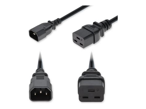 Addon Power Cable Iec 60320 C14 To Iec 60320 C19 Overview Specs Details Shi