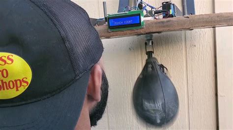 This Arduino Based Speed Bag Counts Your Punches Arduino Blog