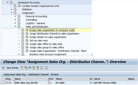 ERP Organizational Structure For SAP EWM