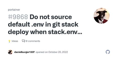 Do Not Source Default Env In Git Stack Deploy When Stackenv Is Used