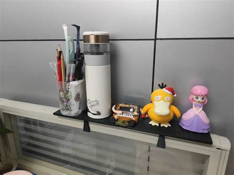 Office Desk Cubicle Shelf Object Rack By Xiao3 Makerworld