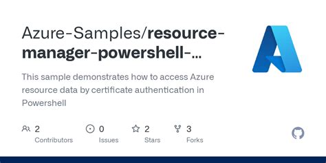 Github Azure Samplesresource Manager Powershell Certificate
