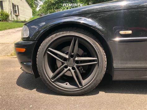 2002 Bmw 325ci Base With 17x7 5 Drag Dr73 And Continental 225x45 On