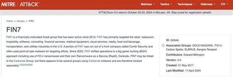 Kevin J Conlan On Linkedin The Stark Truth Behind The Resurgence Of Russias Fin7