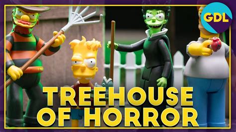 Super7 The Simpsons Reaction Figures Wave 4 Treehouse Of Horror Geek