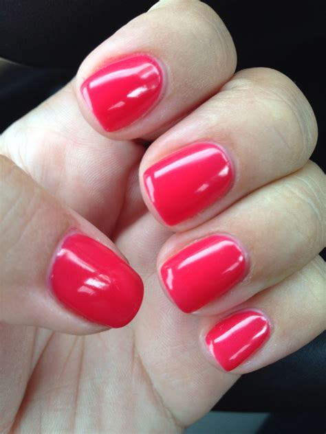 Cnd Shellac Lobster Roll The Perfect Pinky Orangey Reddy Colour With A
