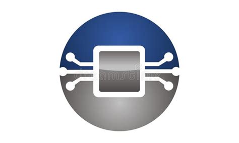 Microchip Icon Cpu Central Processing Unit Computer Processor Chip