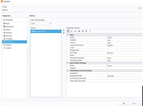 linking tag to alarm pipeline ignition inductive automation forum