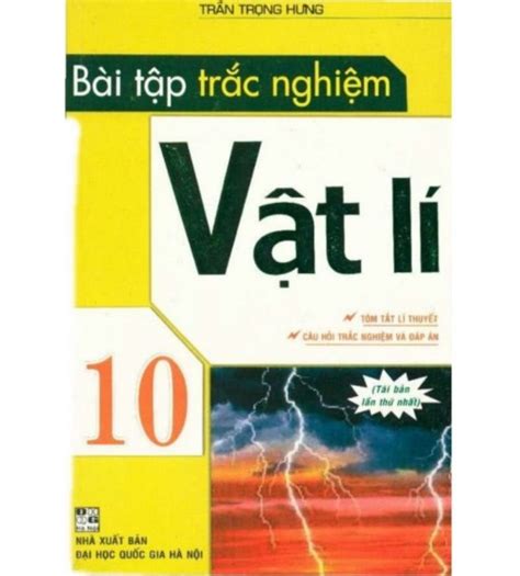 PDF Bài tập trắc nghiệm vật lý 10 Trần Trọng Hưng