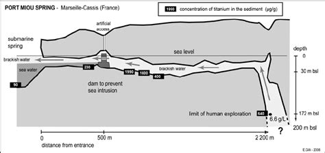 Cross Section Of The Port Miou Gallery Download Scientific Diagram
