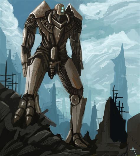 Rusty Robot By Shpinx On Deviantart