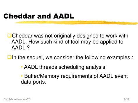 Ppt Scheduling And Memory Requirements Analysis With Aadl F Singhoff J Legrand L Nana L