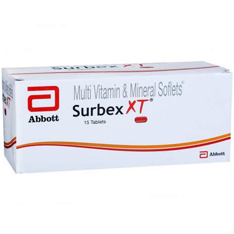 Surbex Xt Tablet Ak Medical Hall