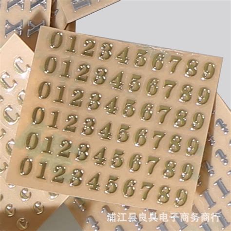 พร้อมส่ง Alphabet Sticker สติกเกอร์ตัวอักษร สีทองและสีเงิน สำหรับงาน Diy งานตกแต่งเล็บ เรซิ่น