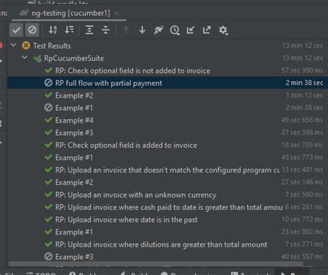which formatter to use in idea when running cucumber tests with junit