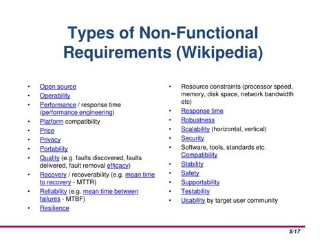 Ppt Non Functional Requirements By Dr Timothy Korson Cpis 443