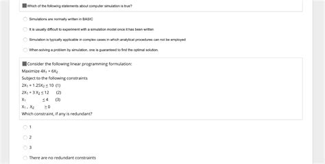 Solved Which Of The Following Statements About Computer