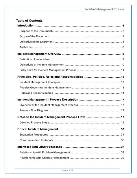 It Operations Playbook Iso Templates And Documents Download