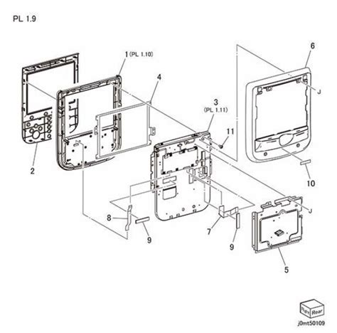 S104 Control Panel For Xerox Versant 80 V180 2100 3100 Series