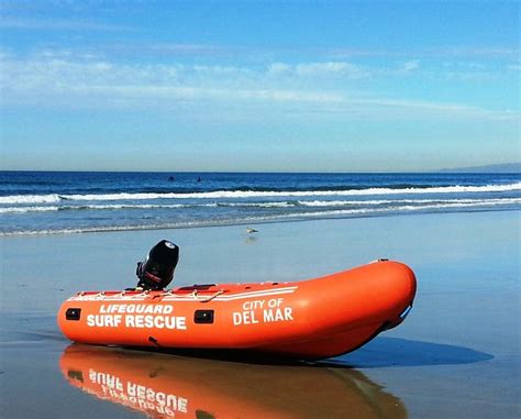 City Of Del Mar Lifeguard Surf Rescue Sandiego Delmar Beach