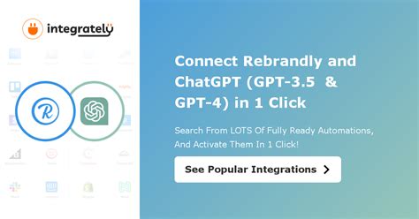 How To Integrate Rebrandly And Chatgpt Gpt 35 And Gpt 4 1 Click ️